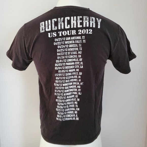 Hanes | Shirts | Buckcherry 22 Concert Tour T Shirt Black Size M | Poshmark